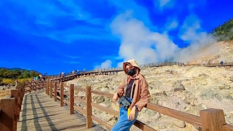 Kawah Sikidang Dieng : Wisata Alam yang Menyajikan Pemandangan ...